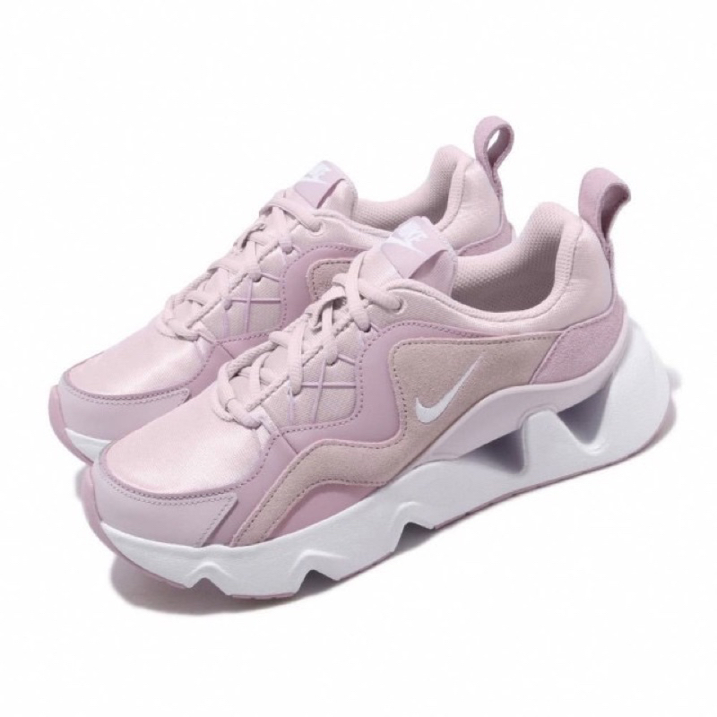 NIKE RYZ 365孫芸芸款運動鞋休閒鞋球鞋老爹鞋WMNS NIKE RYZ 365 簍空 增高 鋸齒球鞋 粉 粉紫 | 蝦皮購物