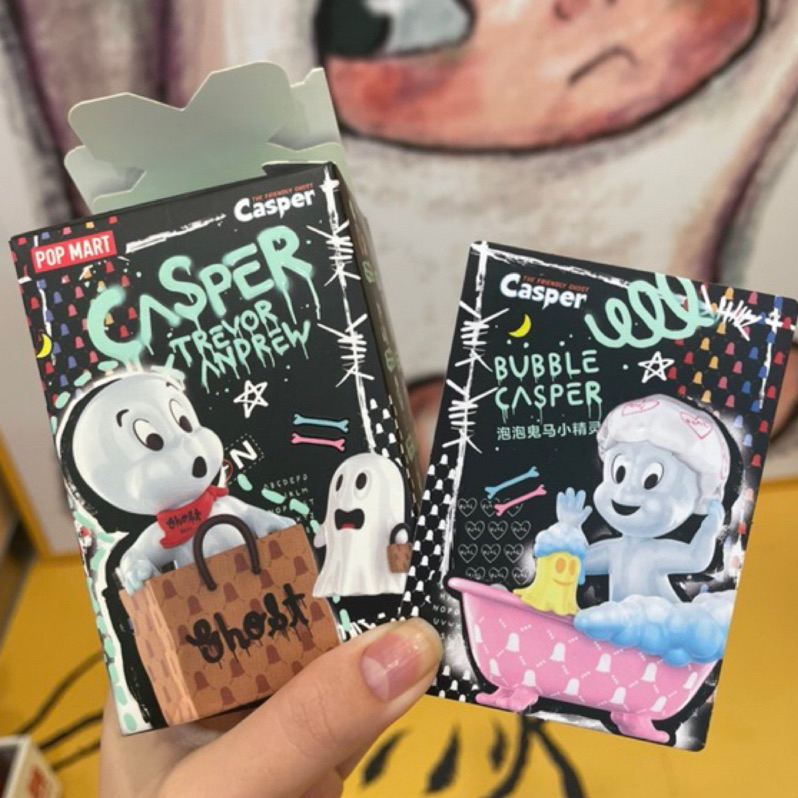 POPMART 泡泡瑪特 casper鬼馬小精靈 頑皮鬼系列 盲盒 潮玩 確認款 泡泡鬼馬小精靈（已售出） | 蝦皮購物