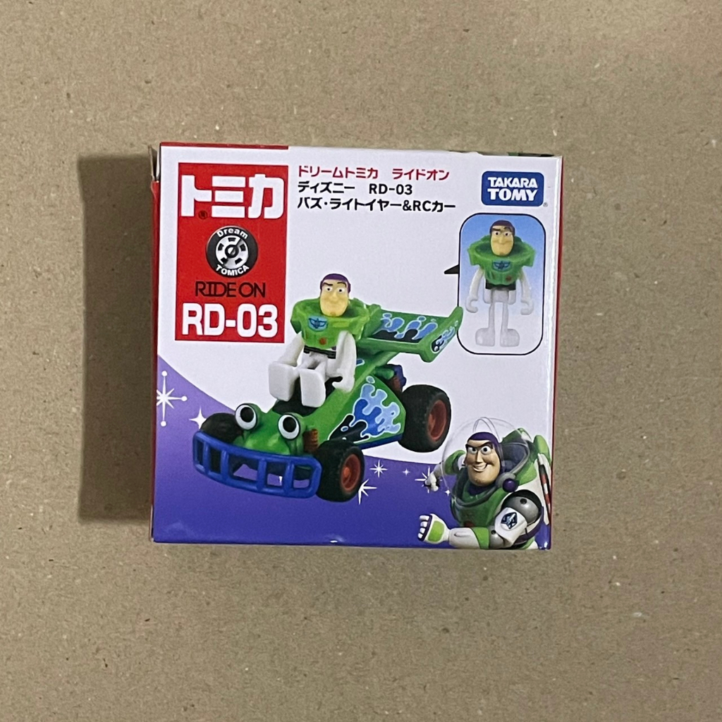 全新正版現貨 TOMICA 多美 迪士尼 玩具總動員 RD-03 巴斯 玩具總動員 RD03 遙控車 | 蝦皮購物
