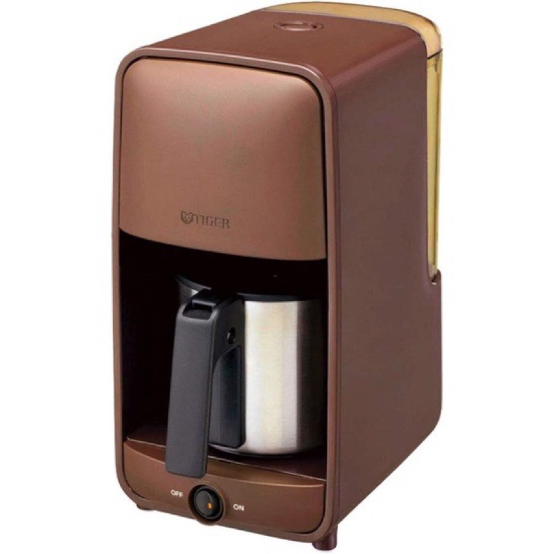 【虎牌 TIGER ADC-A060】 美式咖啡機 滴漏式 6杯份 不鏽鋼壺 2段濃度 ＜brown色/black 色> | 蝦皮購物
