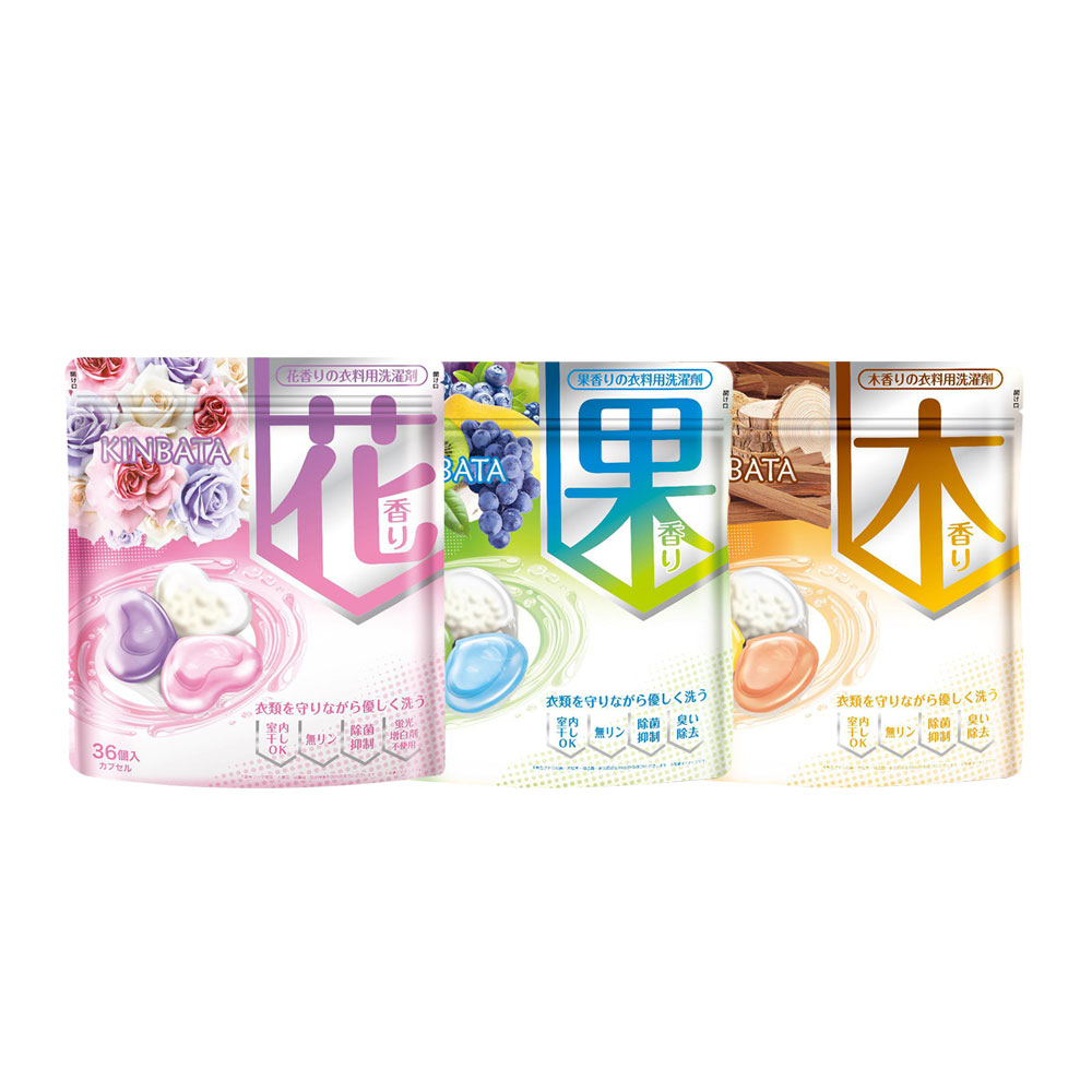 KINBATA 8倍速淨除螨香氛豆洗衣球(36粒入)-3種香味任選(-木質香-杜桑花香-清新荔香) | 蝦皮購物