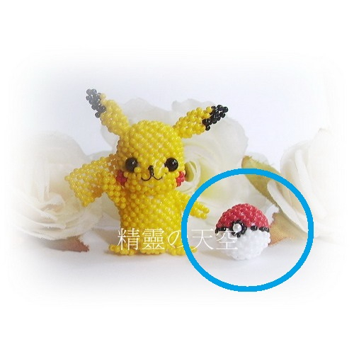 【J-021】寶貝球串珠材料包 (不含皮卡丘) | 蝦皮購物