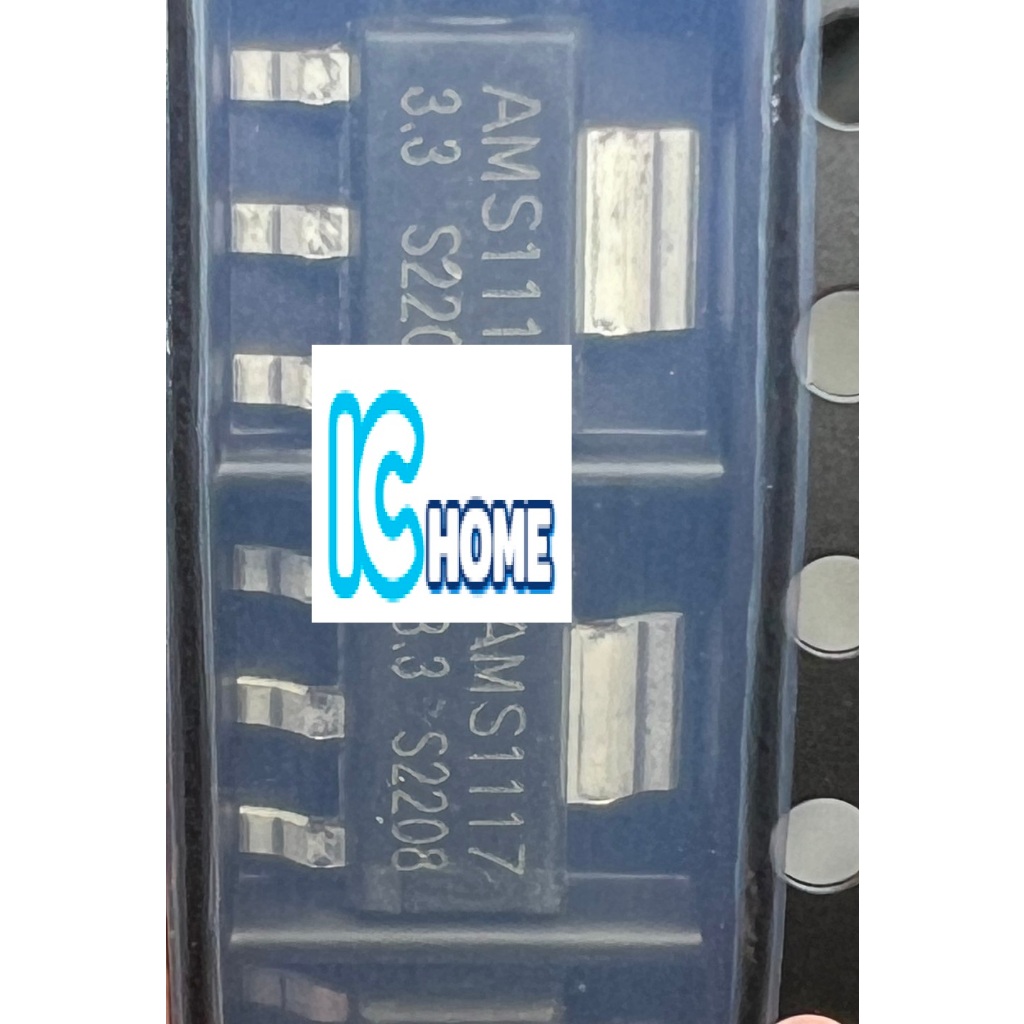 ICHOME 全新 AMS1117 LM1117 1117 3.3V SOT-223 1A LDO 電源 IC 現貨 | 蝦皮購物