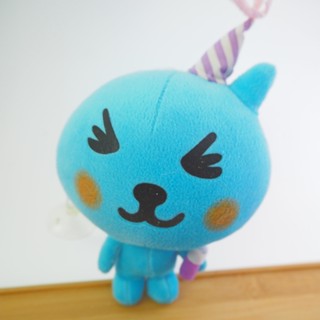 全新 2005年 qoo 有種果汁真好喝 藍色 布偶 懷舊 早期老物品味童趣收藏 租借 | 蝦皮購物