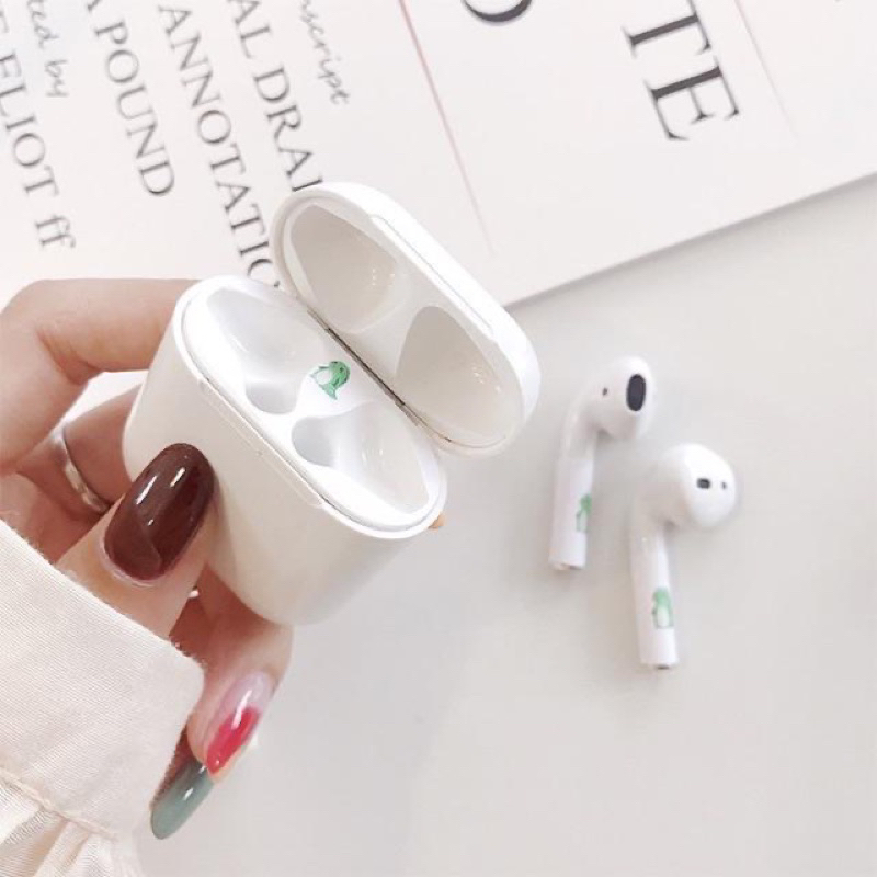 Airpods 可愛防塵貼 Airpods Pro防塵貼 蘋果耳機防塵貼 防塵貼紙 保護貼適用 1代 2代 3代 Pro 蝦皮購物