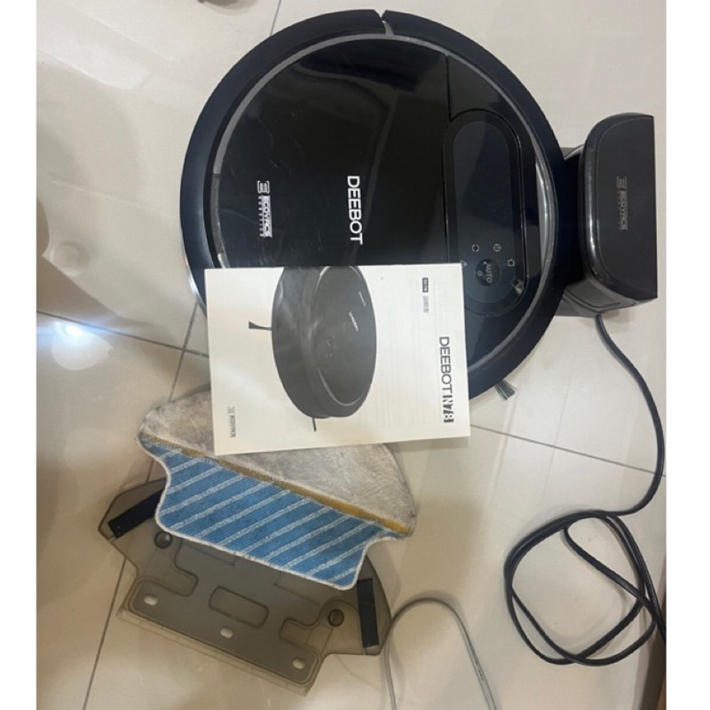 ECOVACS科沃斯DEEBOT N78掃地機器人 含配件 耗材 電池 搖控器 邊刷 | 蝦皮購物