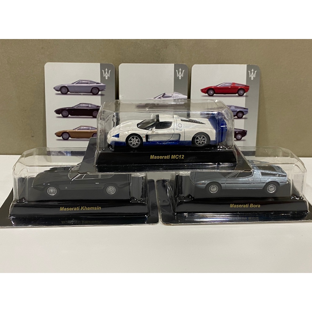 Kyosho 1/64 Maserati MC12 Khamsin Bora 三台組 絕版 稀有 | 蝦皮購物
