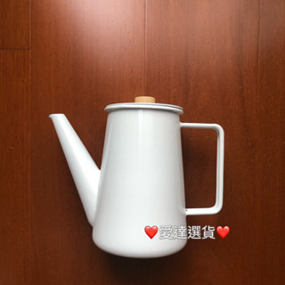 日本 kaico 琺瑯水壺 咖啡手沖壺 1.1L 日本製 小泉誠 非新品 1.1公升 白色手沖壺 | 蝦皮購物