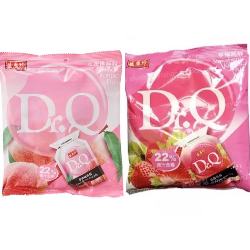 盛香珍-Dr.Q蒟蒻水蜜桃190g Dr.Q蒟蒻草莓190g 新品上架🎉 | 蝦皮購物