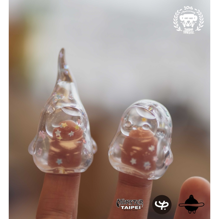 Pucky Mini Beanie Finger Puppet 2Oth TTF 限定版 豆子 金讚套票入場禮 尖豆子 | 蝦皮購物