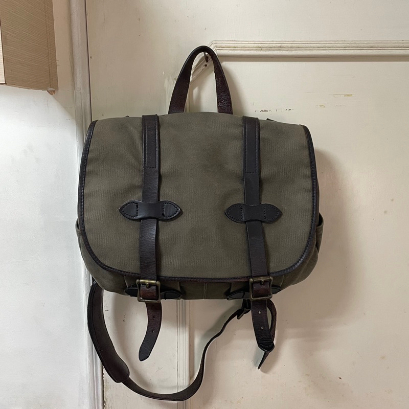 軍綠Filson 232 70232斜背包/郵差包/相機包(二手) | 蝦皮購物