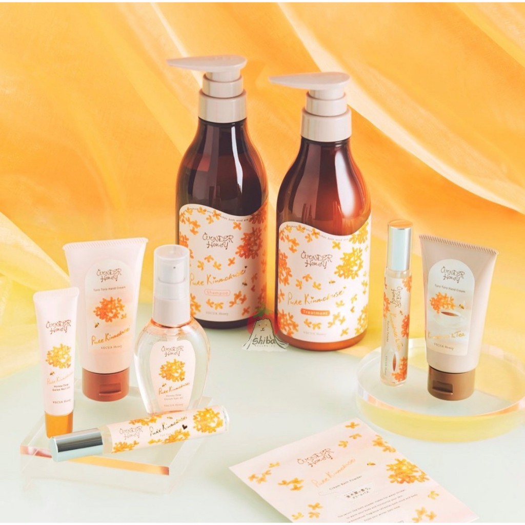 VECUA Wonder Honey 金木犀桂花 洗髮精+護髮乳套組 期間限定【MissBerry日本代購】 | 蝦皮購物