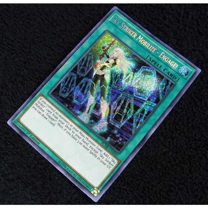 正版遊戲王 BLHR-EN090 美英1刷 斜鑽 閃刀起動-交戰態勢X1(NM近美品)=DBDS-JP031 | 蝦皮購物