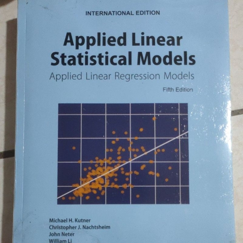 [小魚二手書舍]9成新一Kutner／Applied Linear Statistical Models | 蝦皮購物