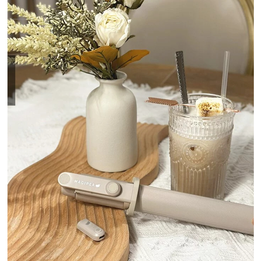 現貨 MAGIPEA 2.0自拍棒 藍牙自拍棒 奶茶色自拍棒 自拍神器 美極品自拍棒2.0 交換禮物 | 蝦皮購物