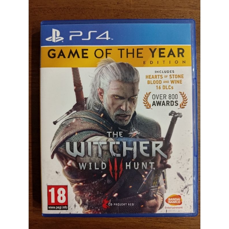 The Witcher 3 Wild Hunt 巫師3 年度版（包含DLC） PS4（可免費升級PS5版本） 二手 | 蝦皮購物