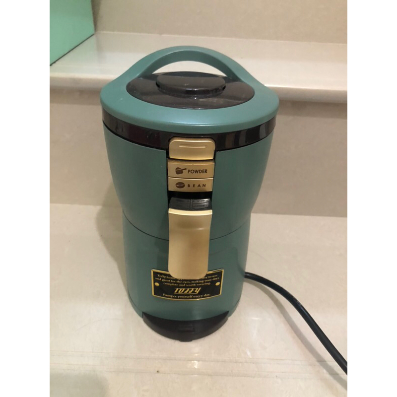 【日本TOFFY Aroma自動研磨咖啡機 K-CM7 板岩綠】二手 | 蝦皮購物