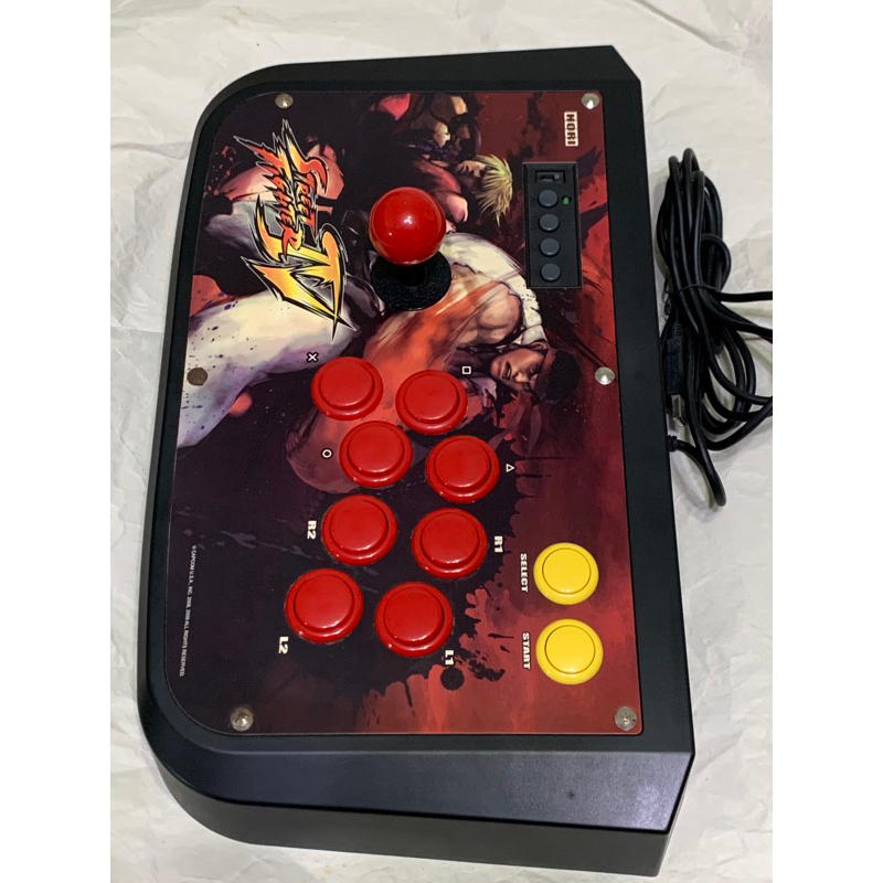 HORI PS3 REAL ARCADE V3 STREET FIGHTER IV 街機 搖桿 連發 快打炫風 | 蝦皮購物