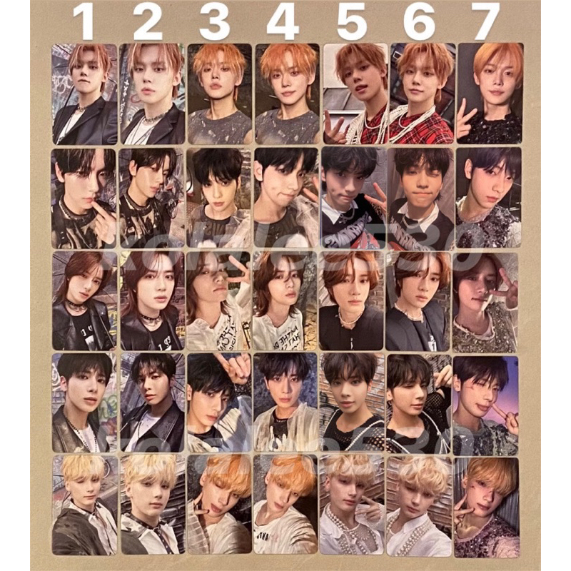 TXT 正規三輯 The Name Chapter: FREEFALL 小卡 然竣 秀彬 杋圭 太顯 休寧凱 | 蝦皮購物