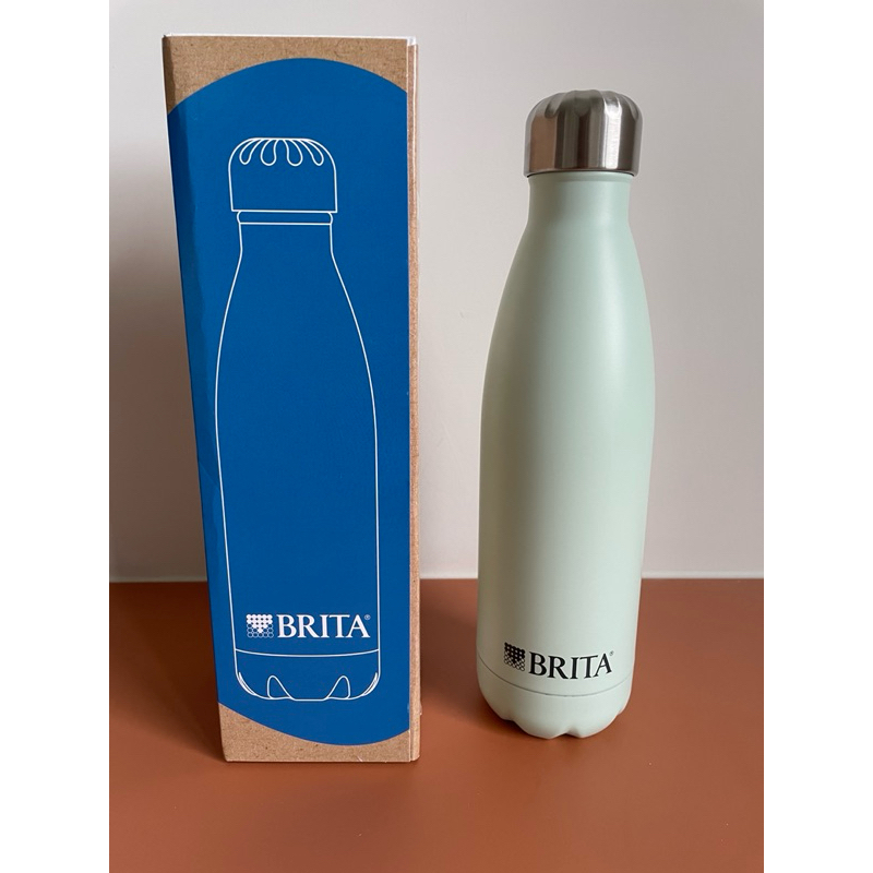 BRITA限量保溫瓶 清新綠 全新 500ml | 蝦皮購物