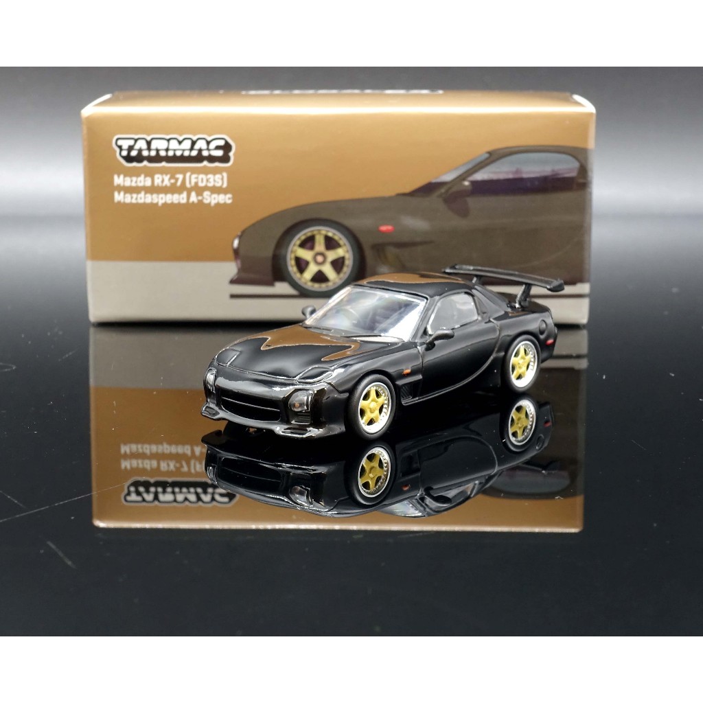 【MASH】最後一台 Tarmac 1/64 Mazda RX-7 FD3S Mazdaspeed black | 蝦皮購物