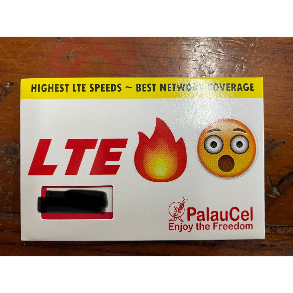 帛琉手機網路4G data sim卡 (Palau PNCC visitors sim card) | 蝦皮購物
