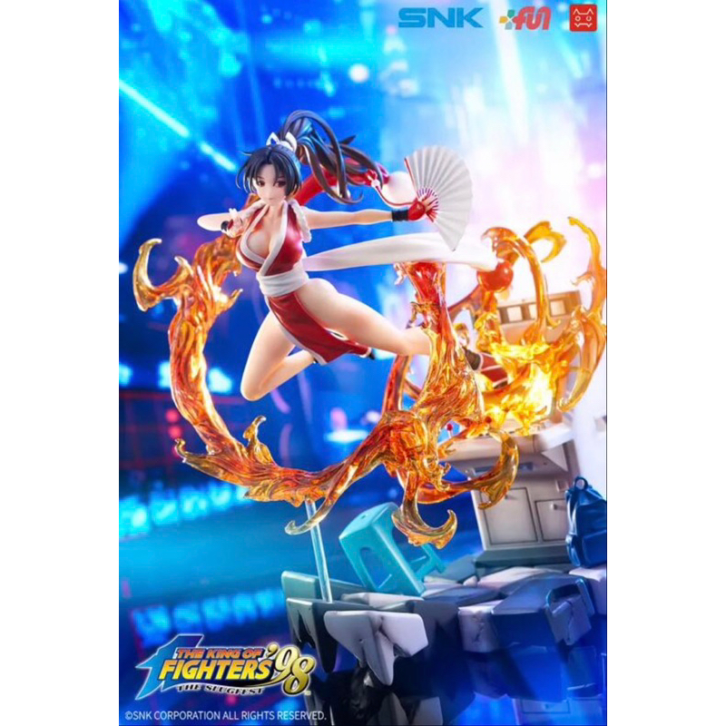 【小龍便宜公仔】全新 正版 模物TOYS SNK 拳皇98 不知火舞 1/8 PVC | 蝦皮購物