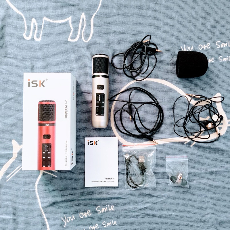 【近全新】ISK iM6 聲卡 麥克風 二合一 | 蝦皮購物