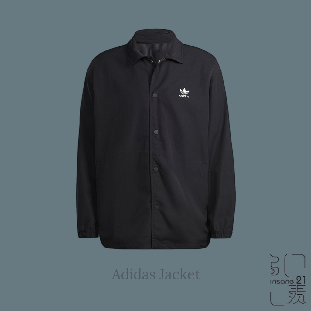 ADIDAS ADICOLOR 襯衫 立領 紐扣 運動外套 IA6371【Insane-21】 | 蝦皮購物