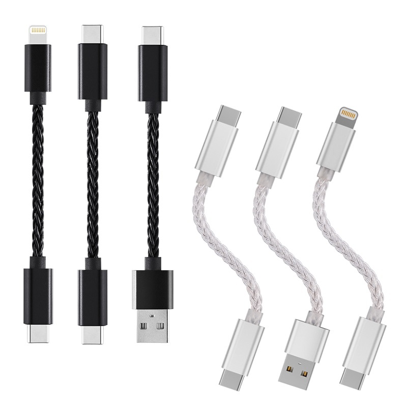 Jcally Otg 升級線 Typec 轉 Typec Type C Usb A 純銅 鍍銀 適用 Dac 小尾巴 蝦皮購物