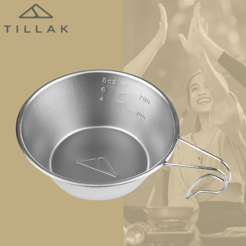 TILLAK鈦雪拉碗 】雪拉碗 露營碗 純鈦 鈦餐具 露營餐具 雪拉杯 杯碗 登山餐具 輕量餐具 TILLAK | 蝦皮購物