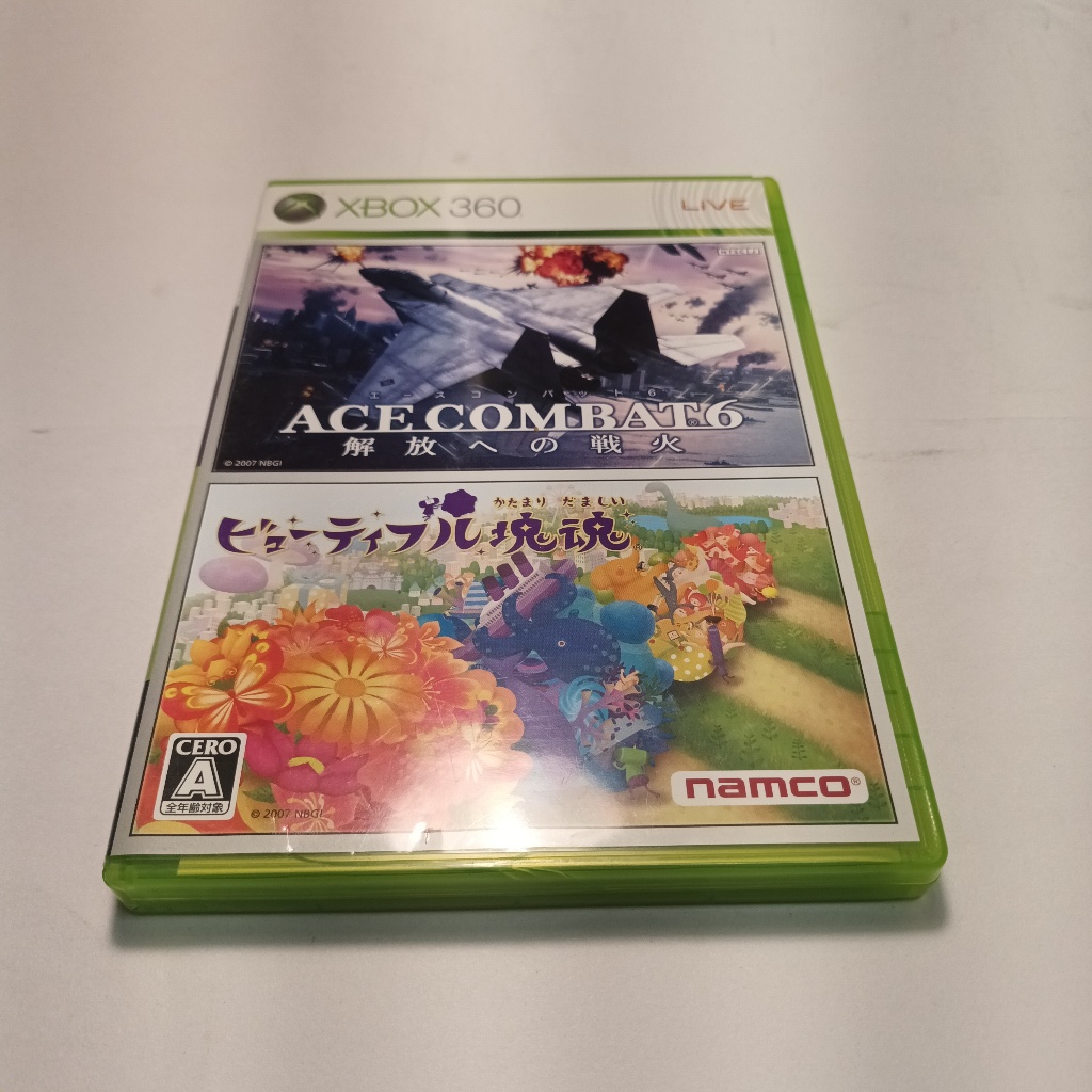 XBOX 360 - 空戰奇兵6+塊魂 Ace Combat 6 + Katamari | 蝦皮購物