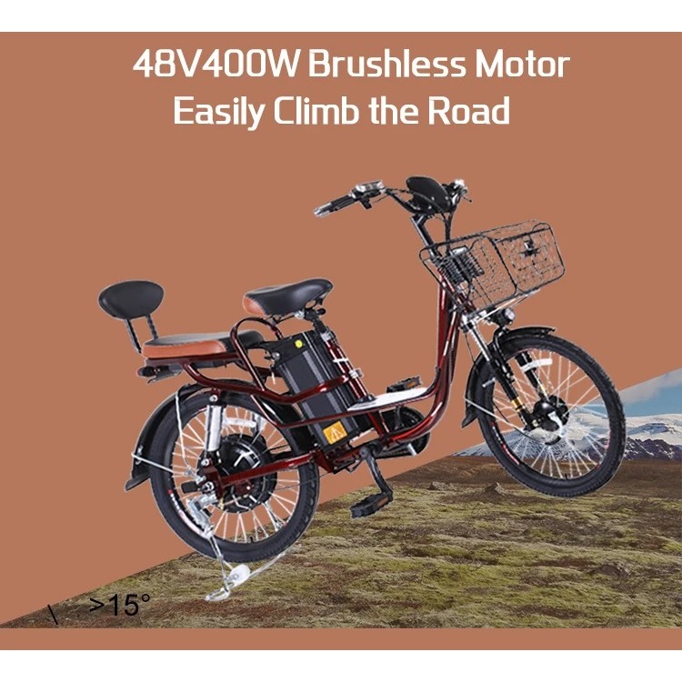 2023 熱銷強耐力 2 輪 48V400W 送餐電動自行車 | 蝦皮購物