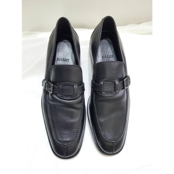 Bally Darlin 精品 近新 瑞士製 黑色 男款樂福鞋 紳士鞋 商務鞋 EU 7E/US 8D | 蝦皮購物