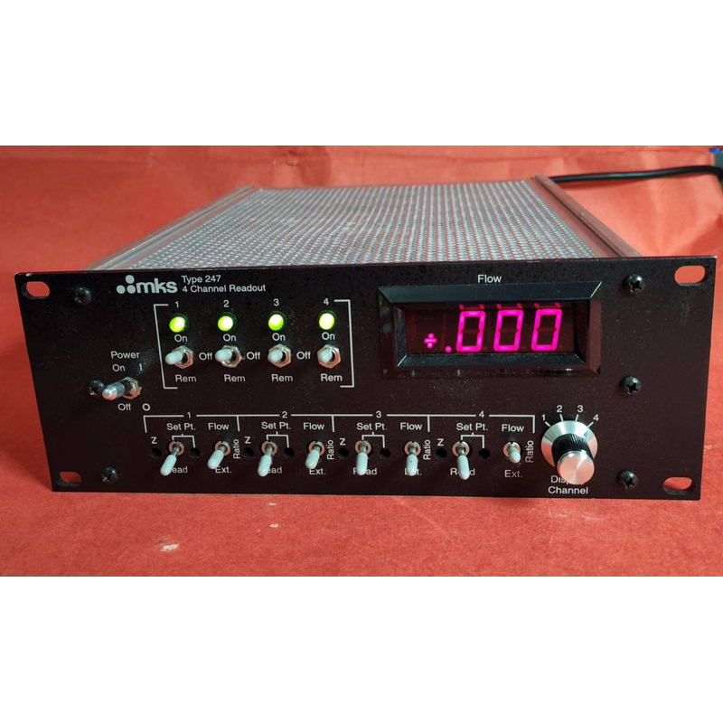 MKS 247D Mass Flow Controller4通道流量控制器 | 蝦皮購物