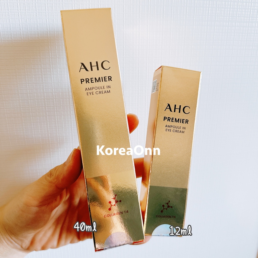 現貨出清!!! 韓國 AHC 膠原T4 眼霜 韓國 AHC 黃金眼霜 黃金逆時 超導胜肽緊緻全臉眼霜 | 蝦皮購物