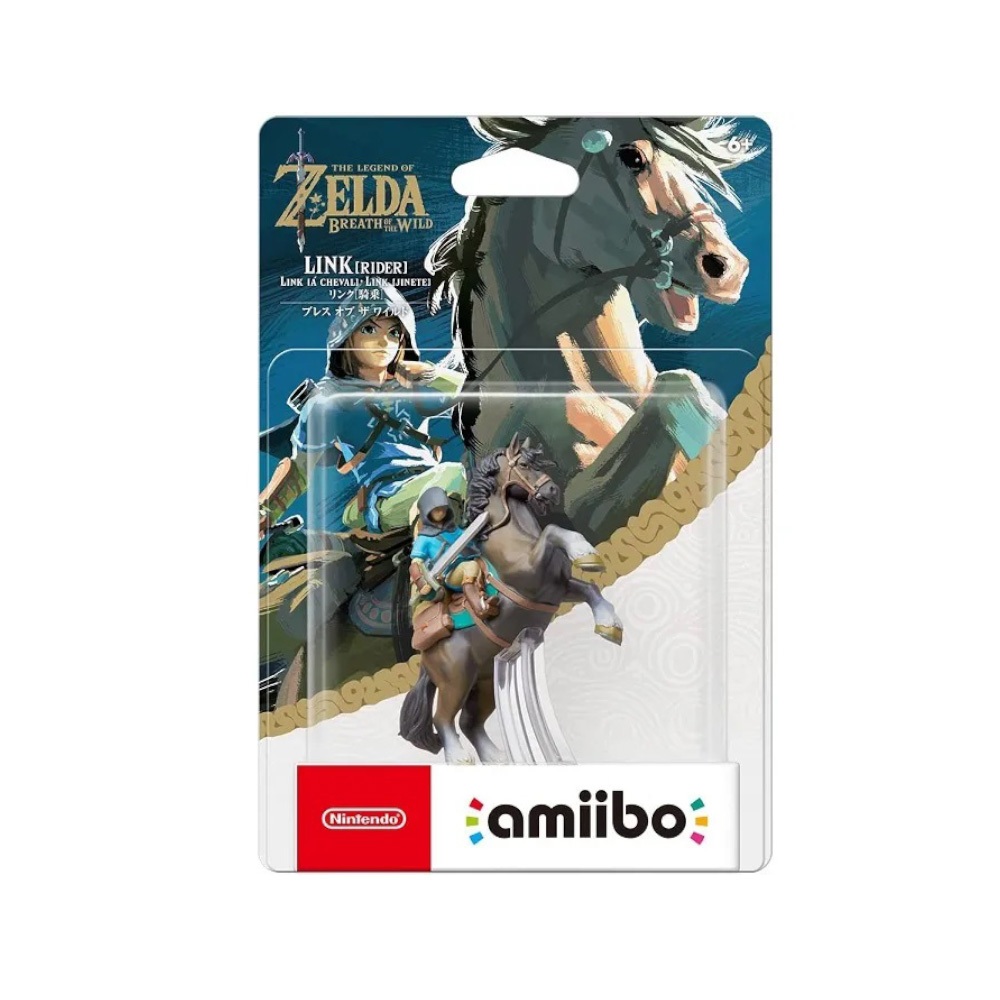 【電玩批發商】NS Switch Amiibo 曠野之息 騎乘林克 林克 薩爾達傳說 王國之淚 曠野 薩爾達 阿咪波 | 蝦皮購物