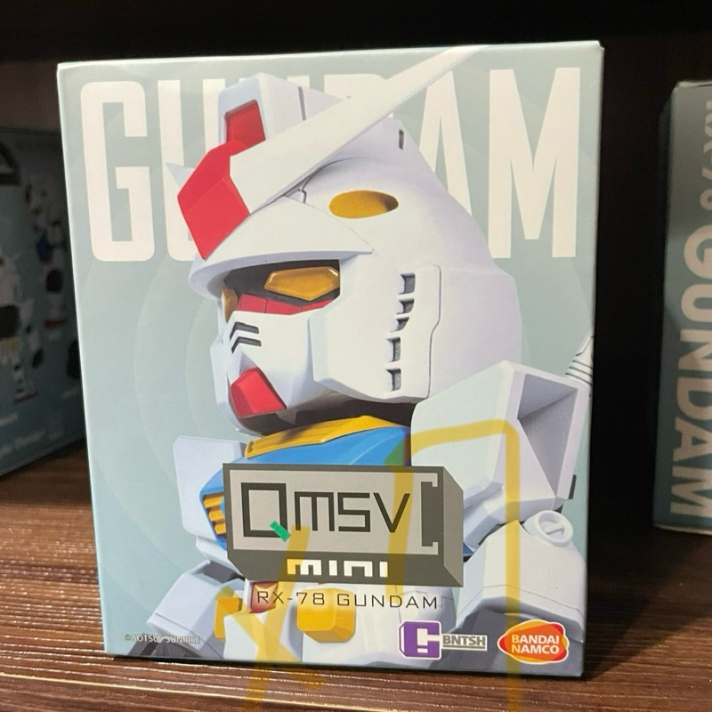 「全新現貨」POP MART 盒玩 泡泡瑪特 限定 鋼彈 聯名 RX-78 QMSV-MINI系列 | 蝦皮購物