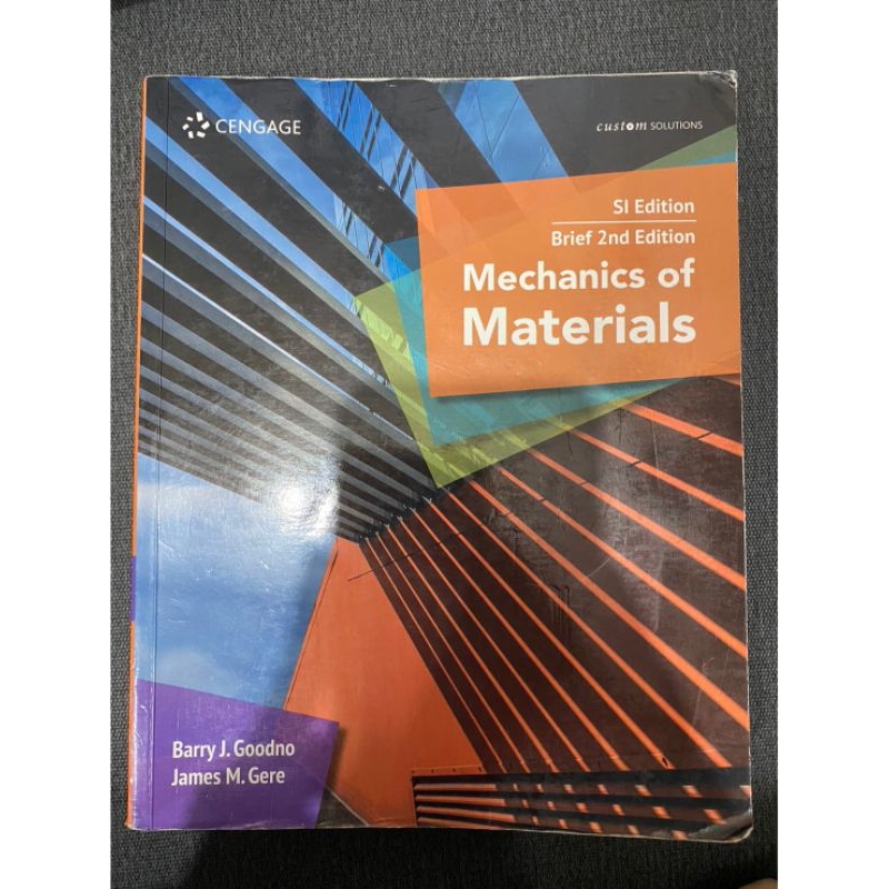 材料力學 MECHANICS OF MATERIALS SI BRIEF 2/E | 蝦皮購物