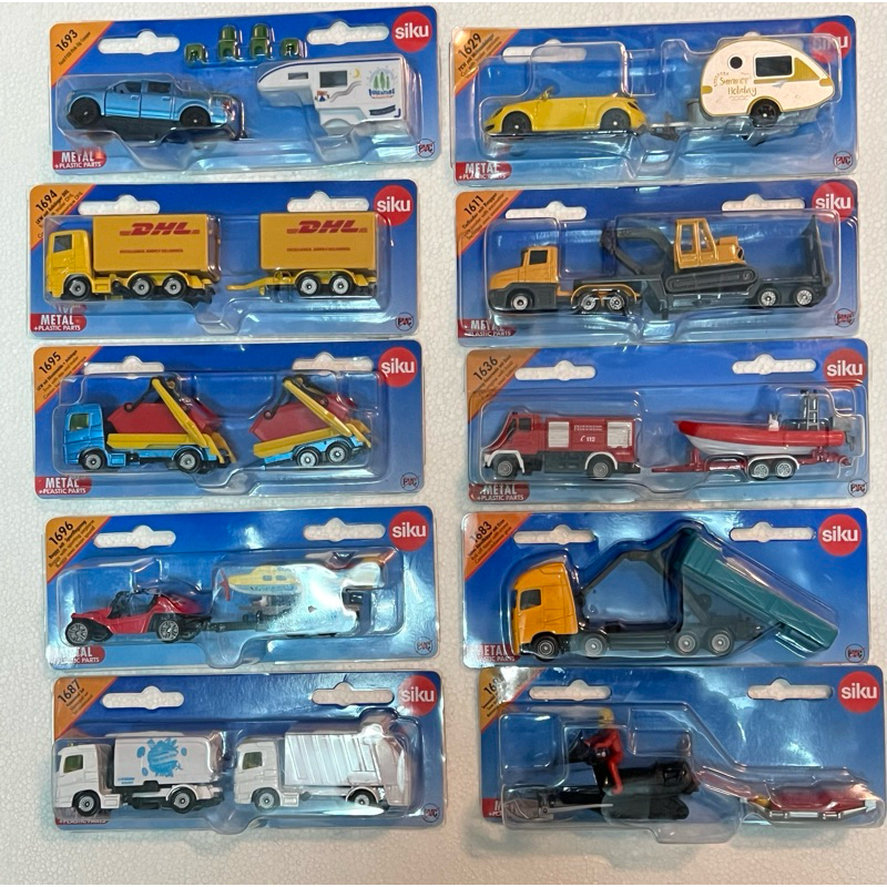 SIKU 1693 1694 1695 1696 1687 1629 1611 1636 1683 1684合金車 | 蝦皮購物