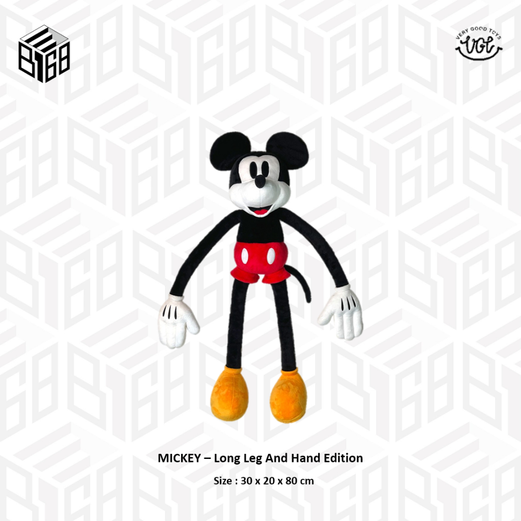 [B168預購] VG TOYS MICKEY – Long Leg And Hand Edition 長手長腳米奇玩偶 | 蝦皮購物