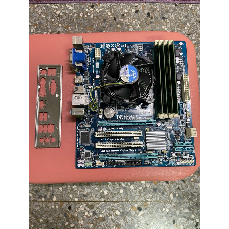 技嘉B75M-D3H(主機板)+i7-3770(CPU)+16G記憶體 | 蝦皮購物