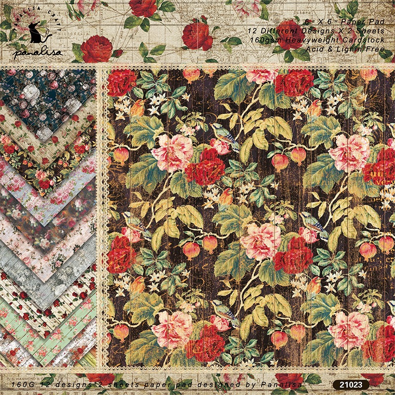 ️台灣現貨 ️ 6吋160g 單面復古美編襯紙 爆炸盒剪貼diy卡片手帳 手工 手作相冊相簿 剪貼本 手賬卡 背景紙 | 蝦皮購物