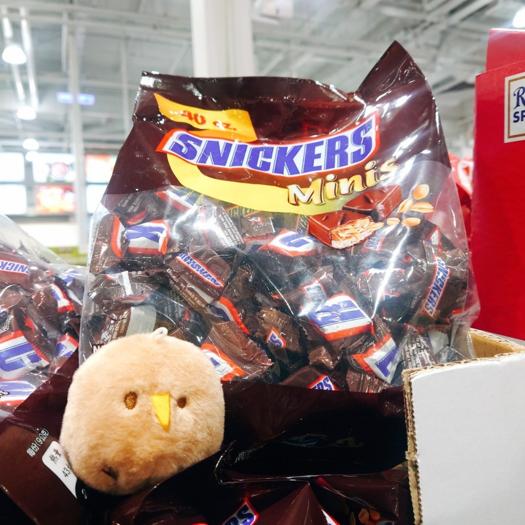 COSTCO 士力架 迷你花生巧克力 隨手包 9公克 Snickers Minis Chocolate 迷你 花生 可可 | 蝦皮購物