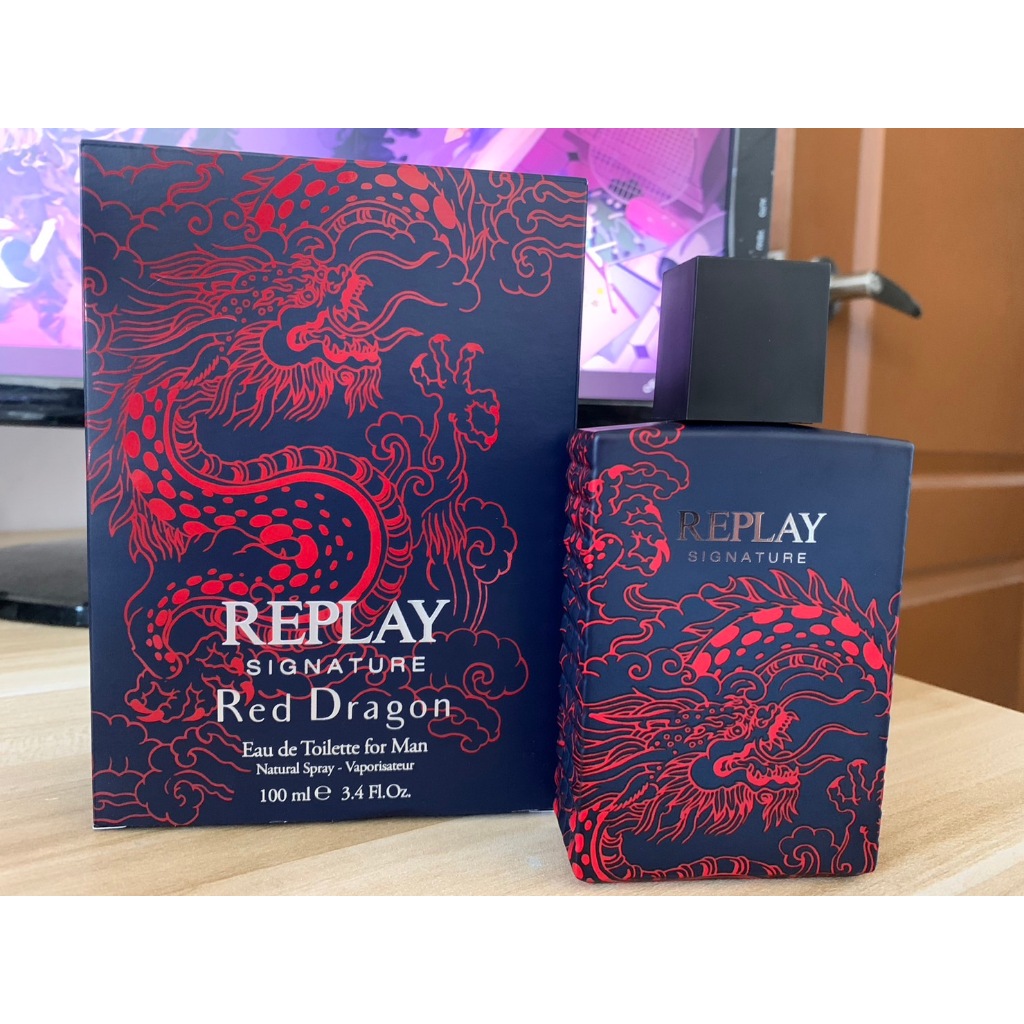(分享瓶)Replay Red Dragon For Man 龍蘊茶煙 | 蝦皮購物