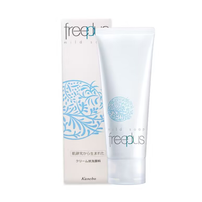 日本Freeplus芙麗芳絲洗面乳100g 溫和淨潤皂霜 洗顏泡沫 氨基酸洗面乳 補水保濕潔面 洗面奶 | 蝦皮購物