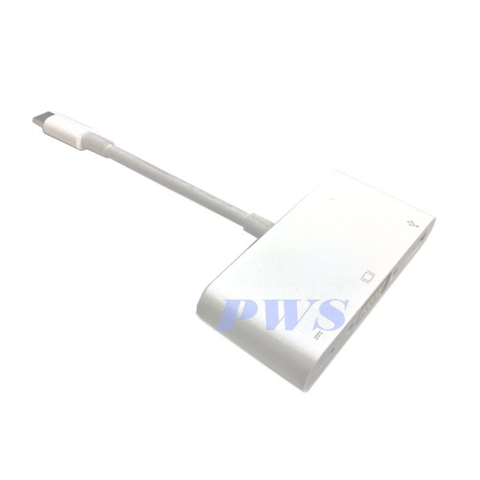 APPLE 蘋果 USB-C Type-C 轉 VGA 多埠轉接器】展示品 A1620 | 蝦皮購物