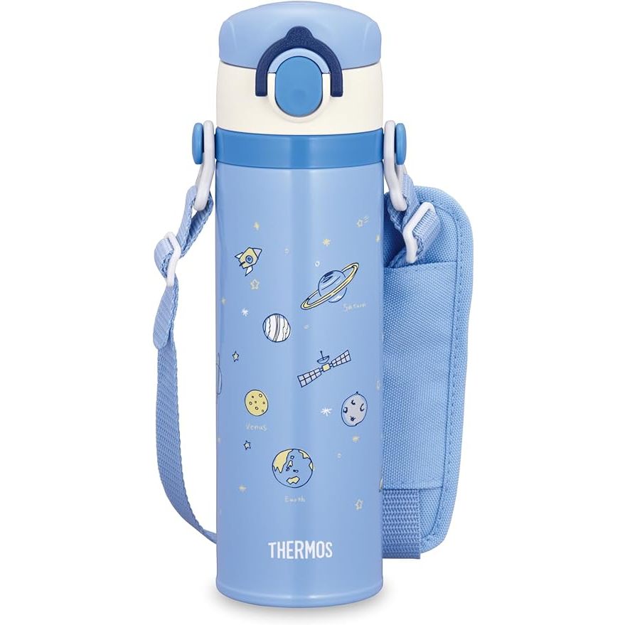 日本 THERMOS 膳魔師 不鏽鋼真空彈蓋式保冷 保溫杯 薩克斯藍 JOI-501-SAX 500ml 兒童水壺 | 蝦皮購物