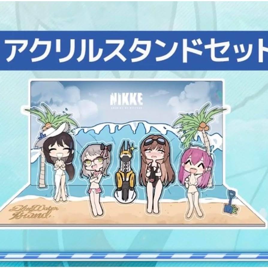 勝利女神：妮姬 NIKKE C102 夏季活動 Q版壓克力立牌組 日版正版 現貨 | 蝦皮購物