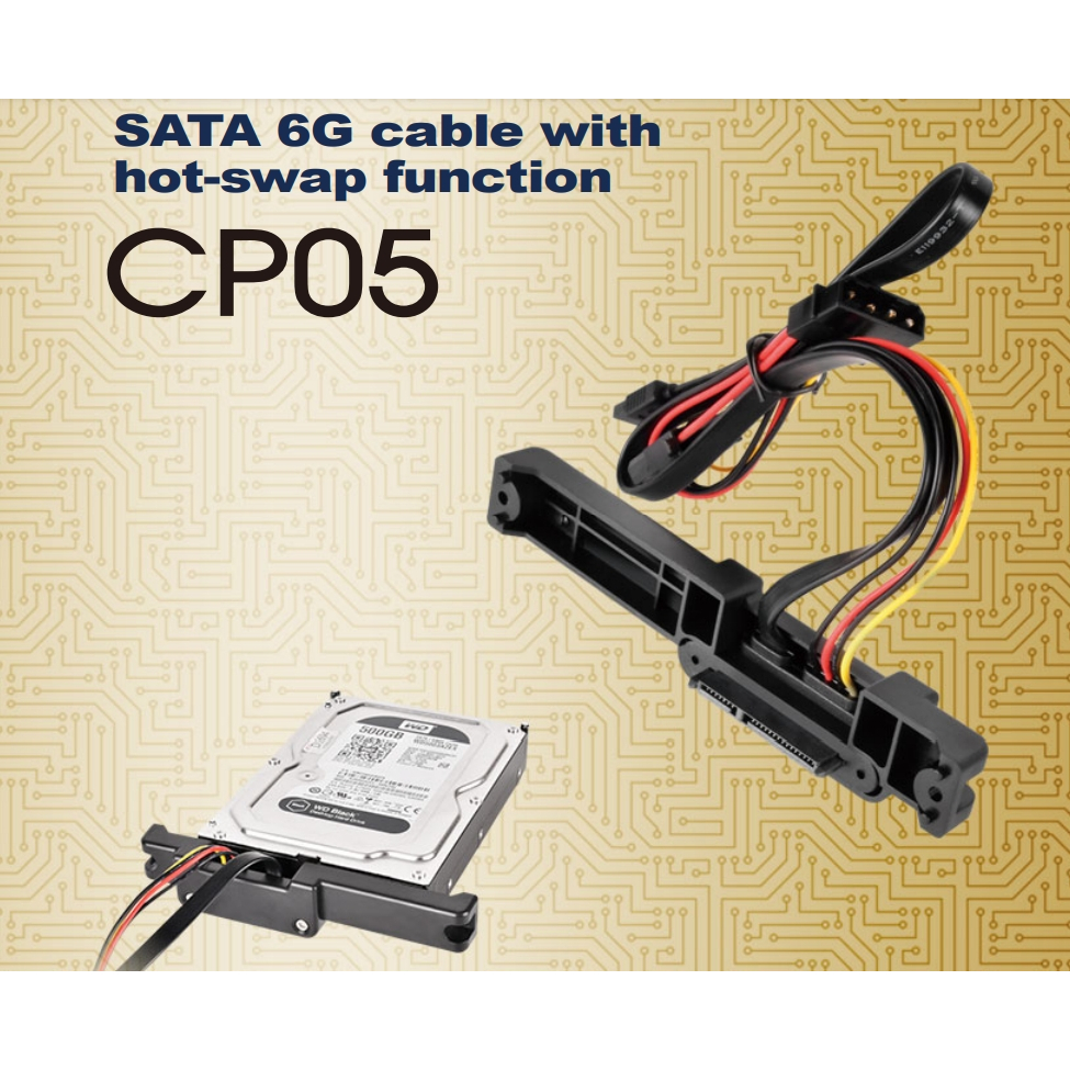 小白的生活工場*SilverStone 銀欣 CP05 熱插拔功能SATA 6G線材 | 蝦皮購物